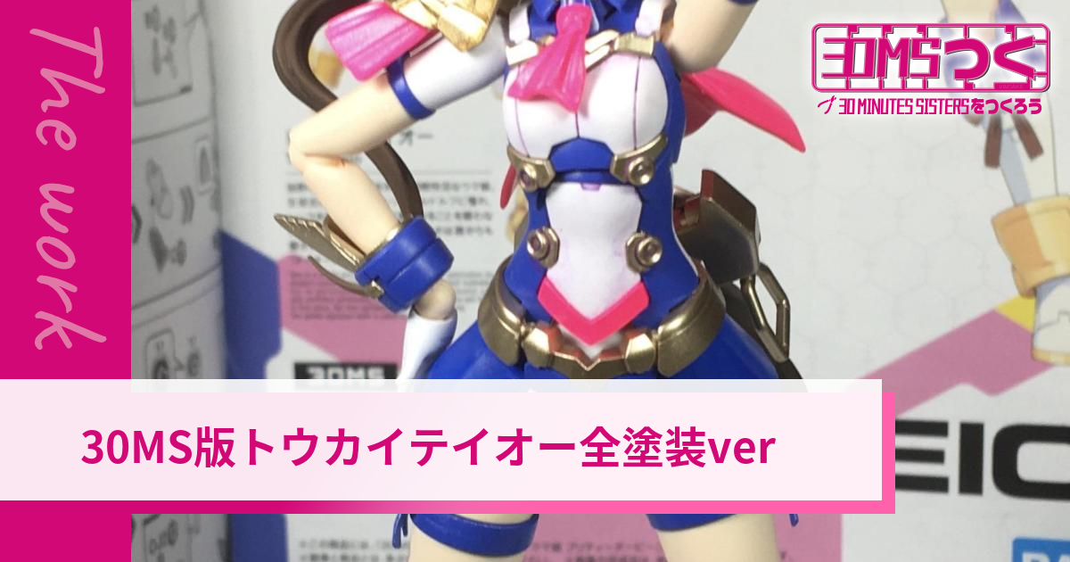 30MS版トウカイテイオー全塗装ver | 30MSつく