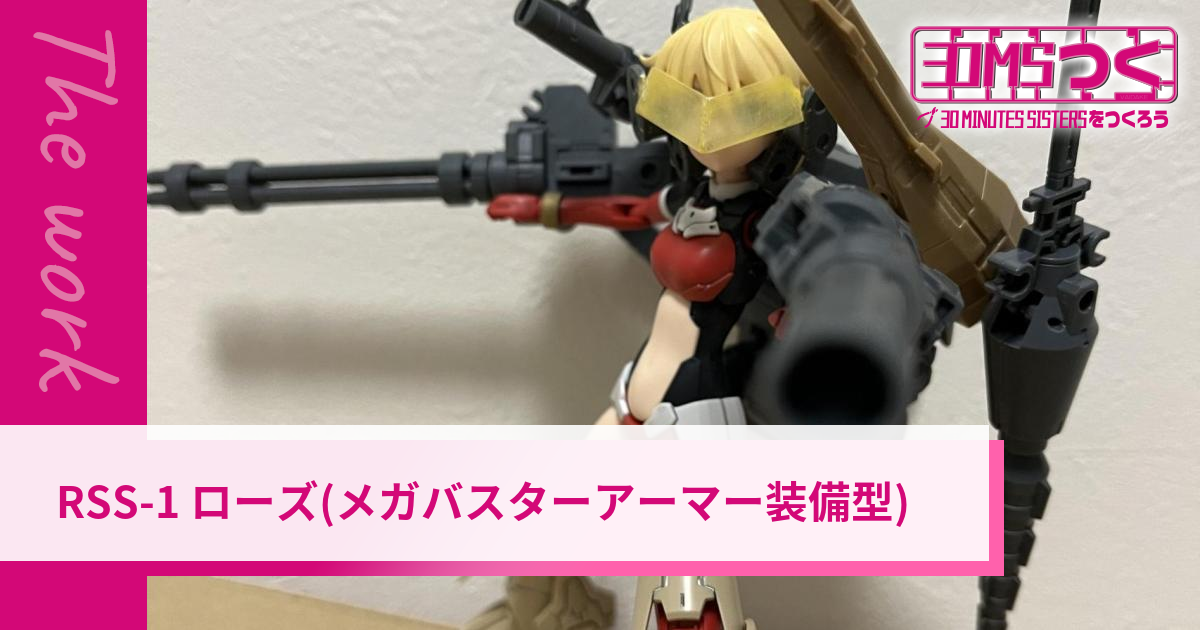 RSS-1 ローズ(メガバスターアーマー装備型) | 30MSつく